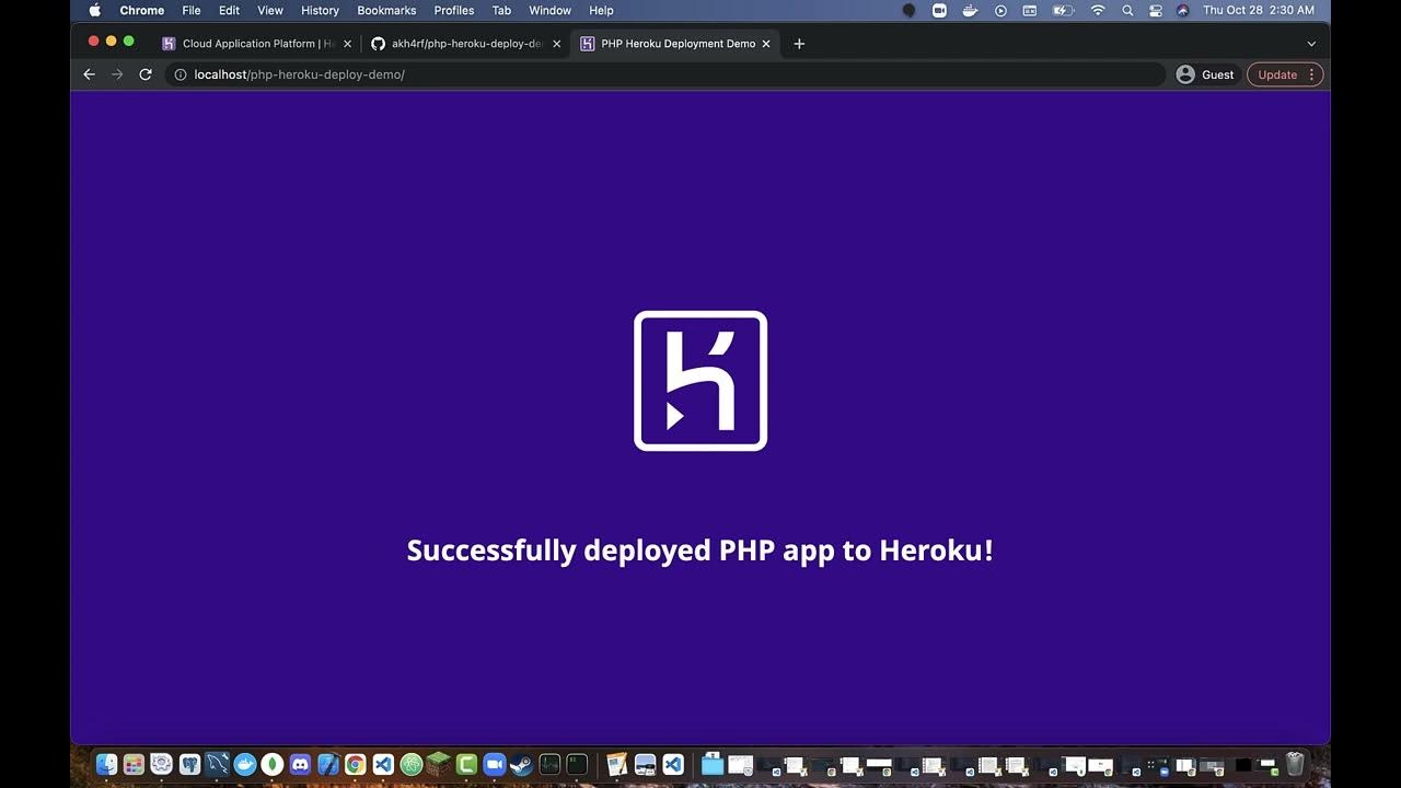 Deploying PHP To Heroku - YouTube