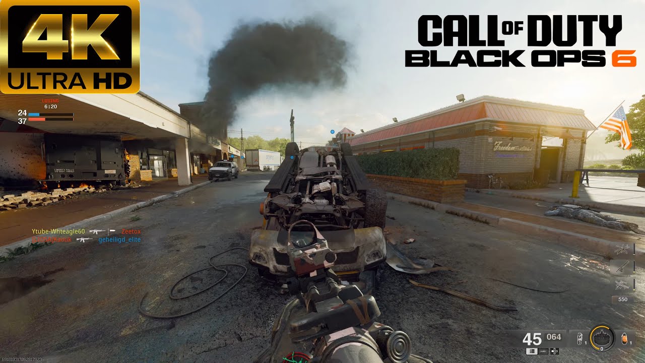 Call of Duty Black Ops 6 4K Multiplayer Gameplay - YouTube