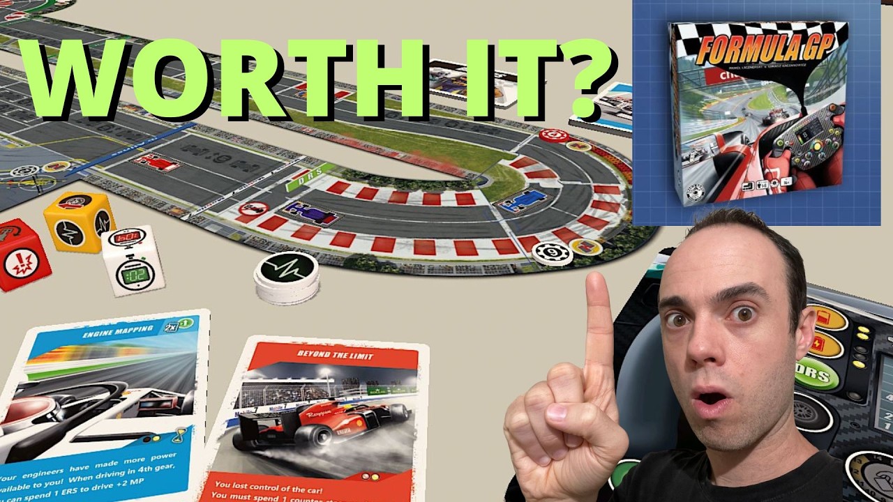 The F1 BOARD GAME we've been ASKING FOR? | Formula GP REVIEW - YouTube