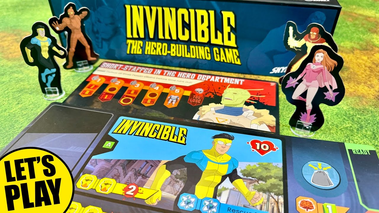 INVINCIBLE THE HERO BUILDING GAME Solo Playthrough of Episode 1 - YouTube