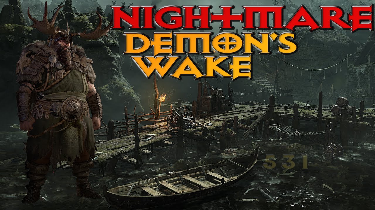 Nightmare Demon's Wake Diablo 4 #diabloiv - YouTube