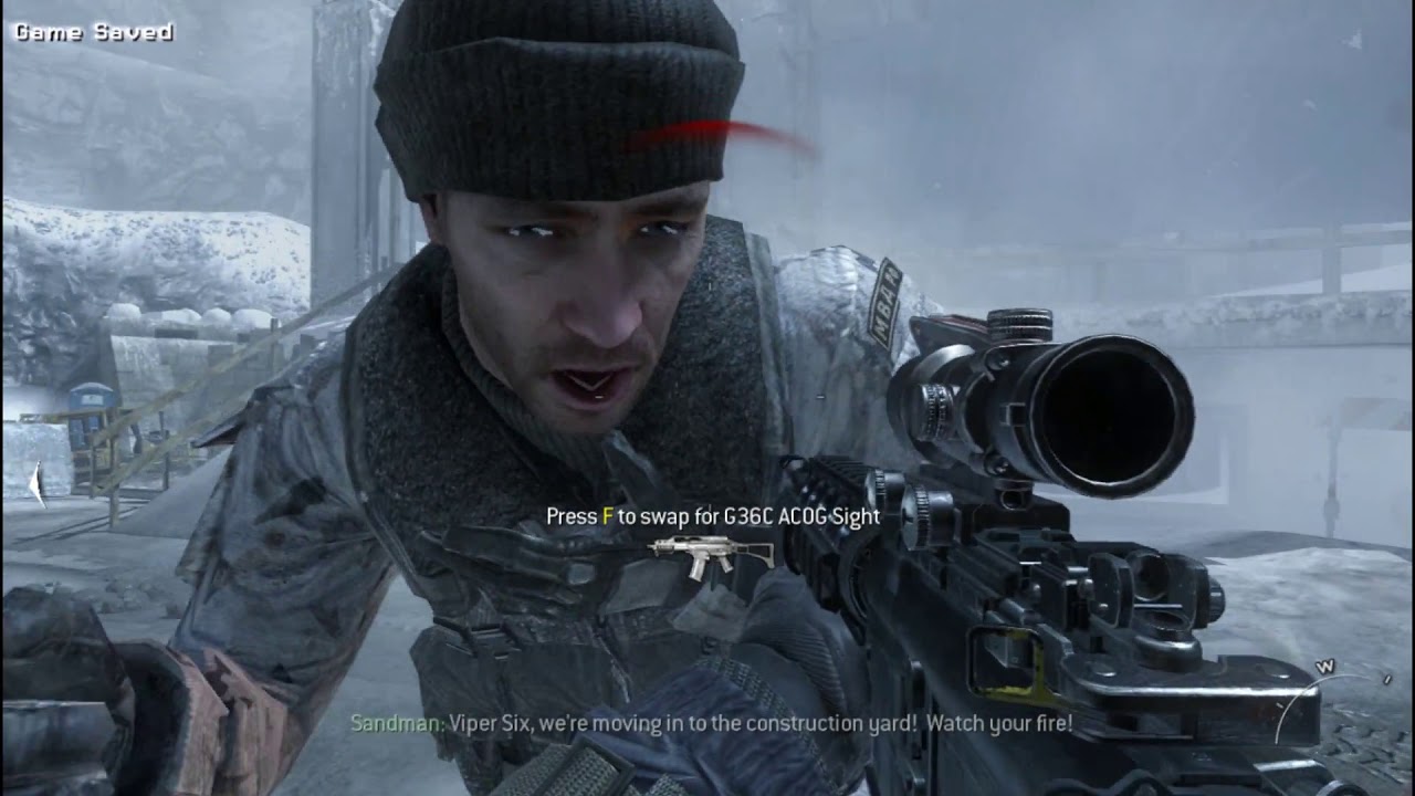 Call Of Duty Modern Warfare 3-Act # Mission 3-Down To the Rabbit Hole ...