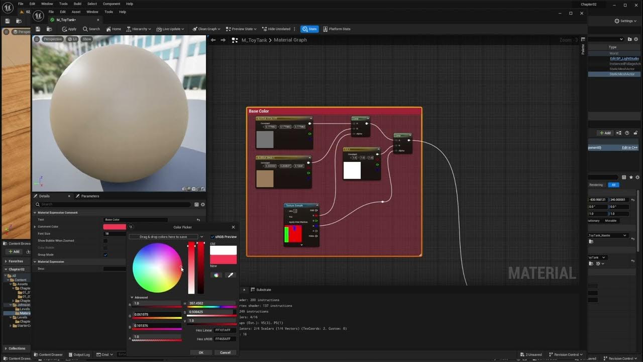 SGD 239 Unreal Shaders Chapter 2 - YouTube