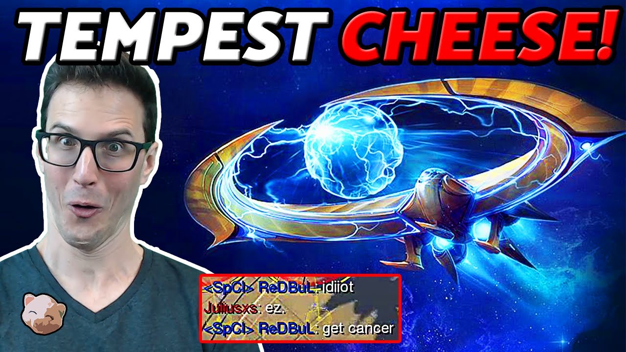 StarCraft 2 - INFURIATING TEMPEST CHEESE | Resurrection ICYFAR G4 - YouTube