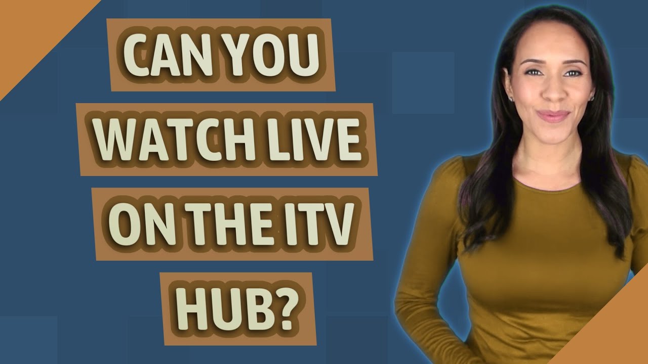 Can you watch live on the ITV Hub? - YouTube