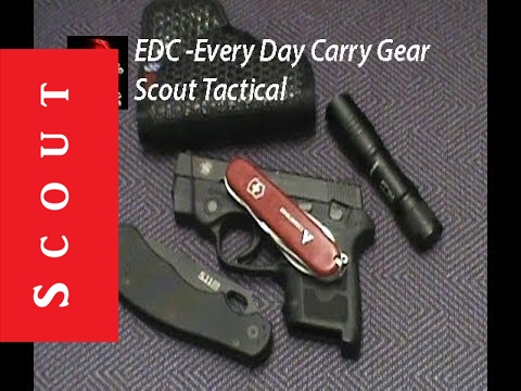 EDC Every Day Carry Pocket Gear Review - Scout Tactical - YouTube