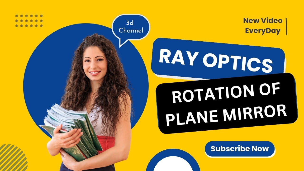 Rotation of Plane Mirror | Ray Optics / Geometrical Optics |#rayoptics ...