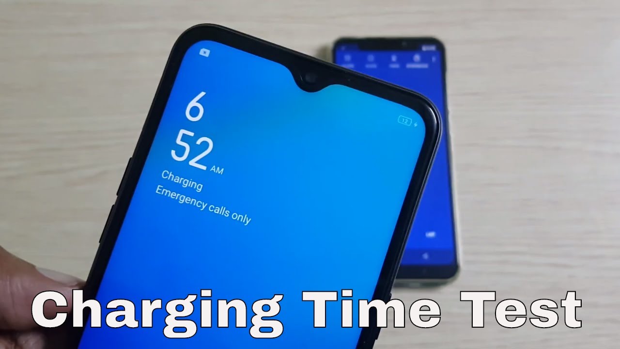 Realme C2 Charging Time Test (5V 2A Charger) - YouTube