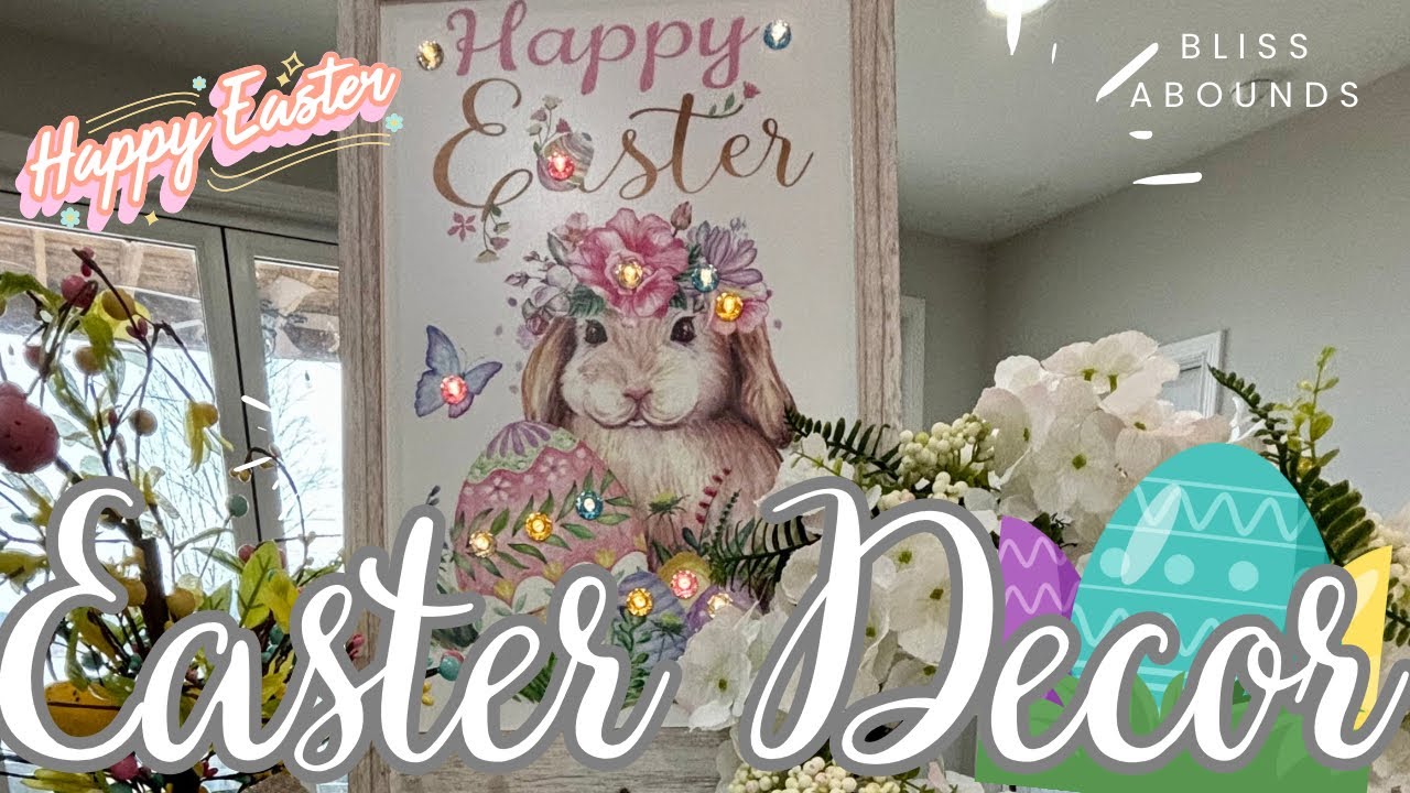 Easter Elegance Unveiled: Spring & Easter Decor Haul 2024 QVC 🐣 - YouTube