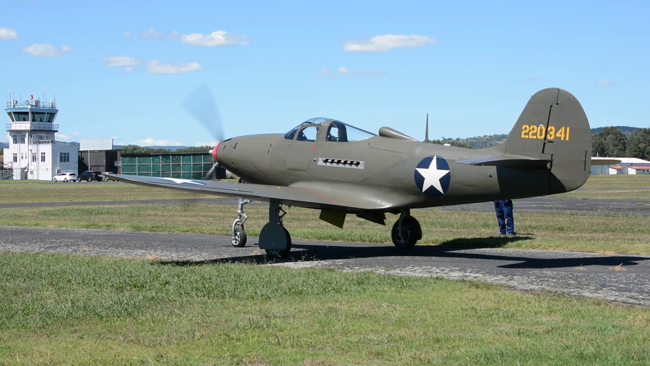 Bell P-39F Airacobra - YouTube