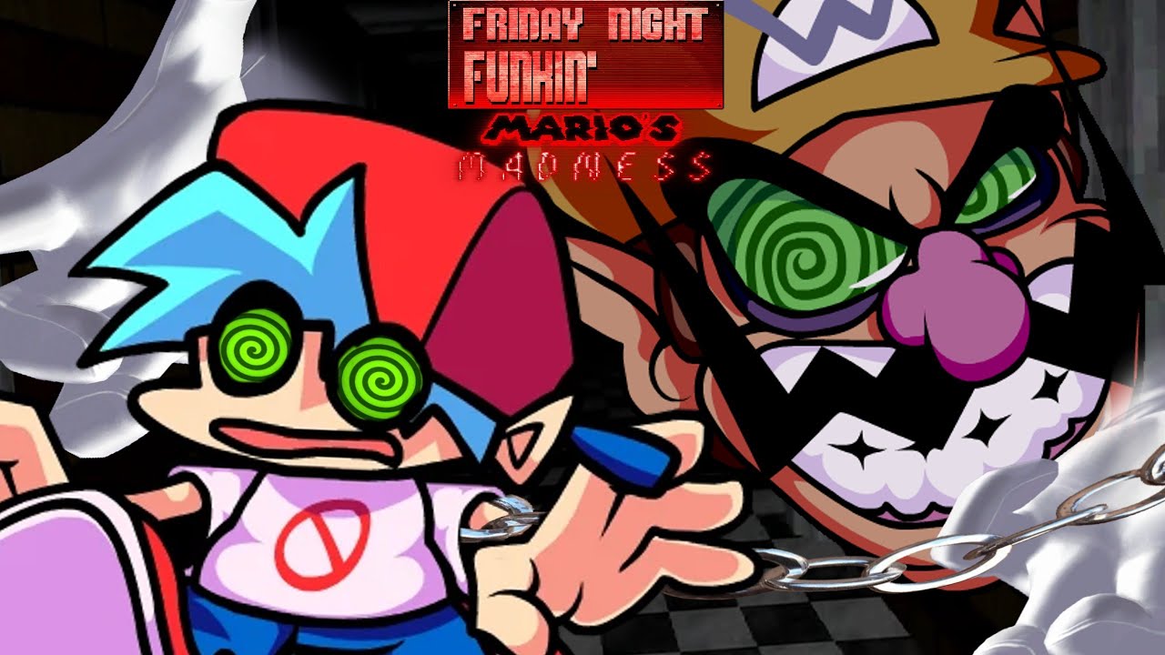 FNF Duets Week 3 (Mario's Madness) Apparition - Wario & BF - YouTube