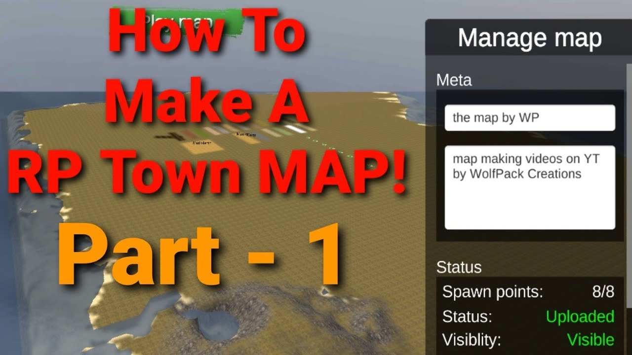 Making a RP Map Part - 1 Offroad Outlaws - YouTube