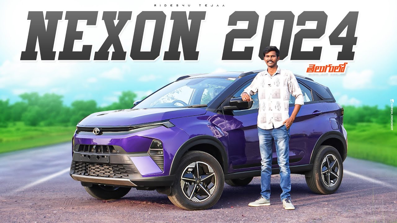 2024 TATA Nexon Facelift Drive Impressions Telugu | Rides4U - Tejaa ...