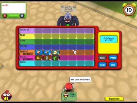 Toontown Battle Gameplay! - YouTube