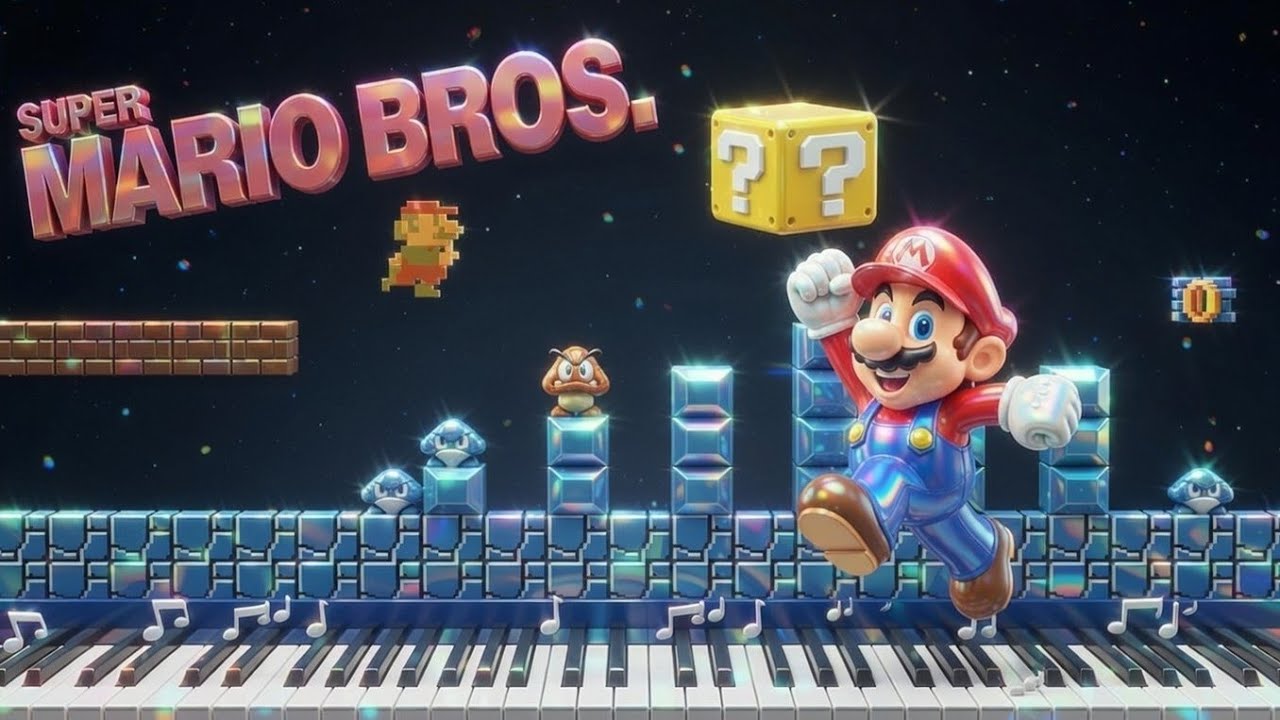 Super Mario Bros 🧱 Underground (MIDI) [Video Game Music] - YouTube