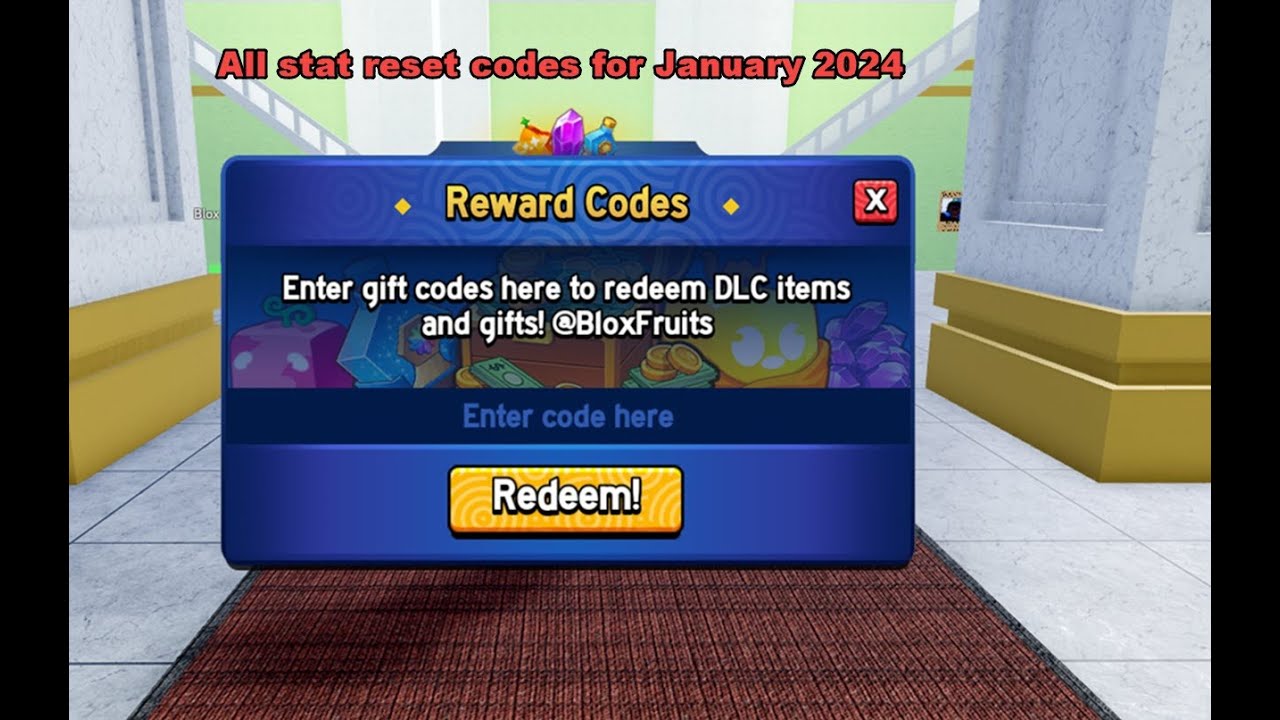All stat reset codes in 30 seconds![January 2024] - YouTube