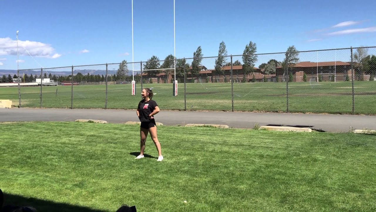 Jess - All American tryouts - YouTube