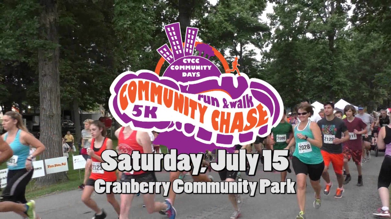 Community Chase 5K Run/Walk & Kids Fun Run - YouTube