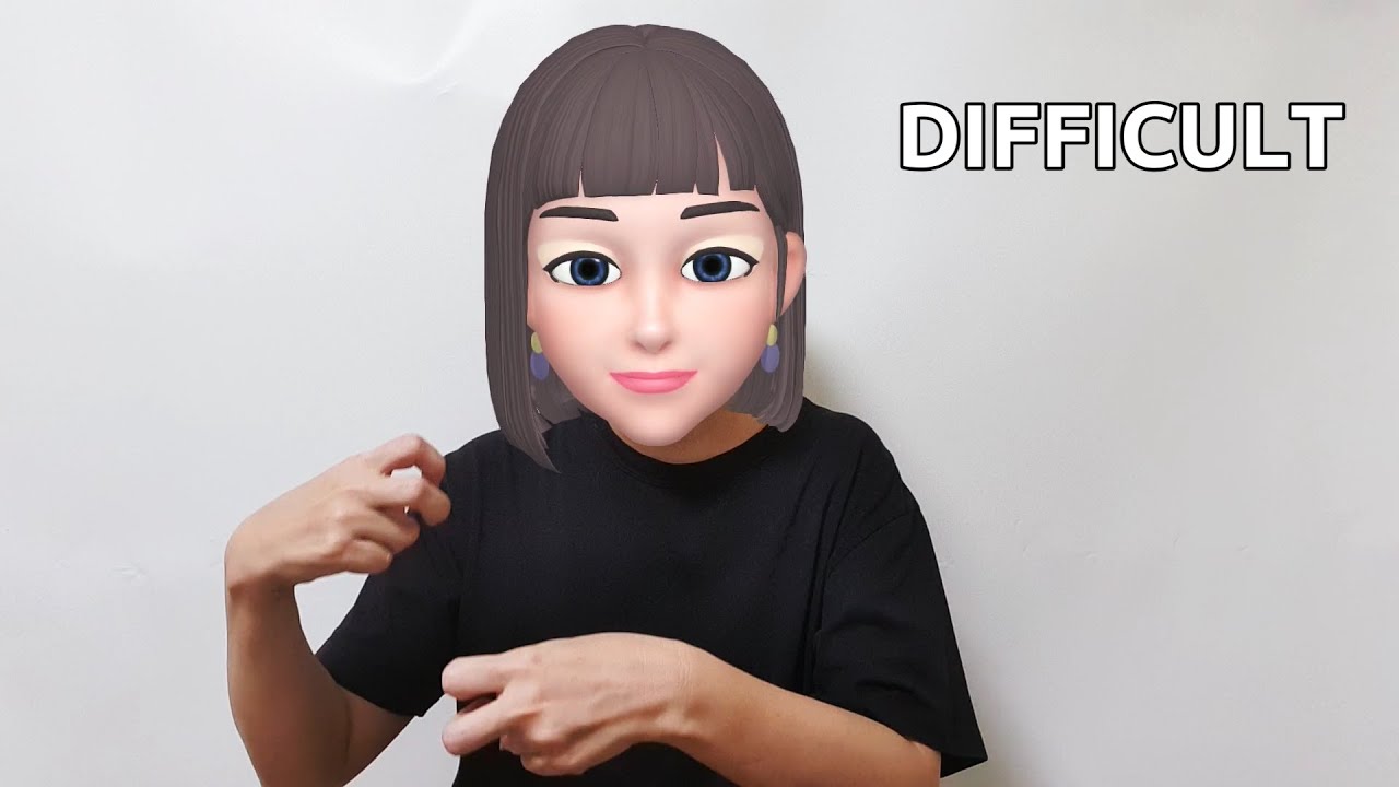 American Sign Language (ASL) Lesson: Opposite Adjectives | Difficult ...