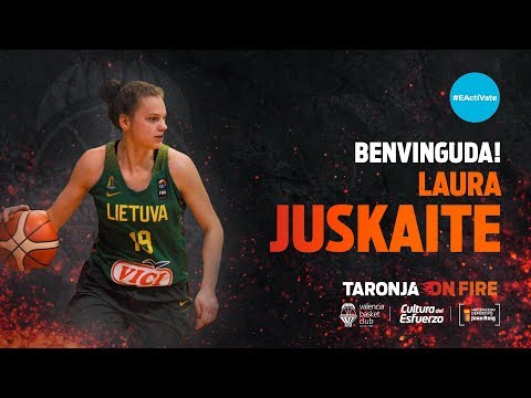 Laura Juskaite, segundo refuerzo de Valencia Basket
