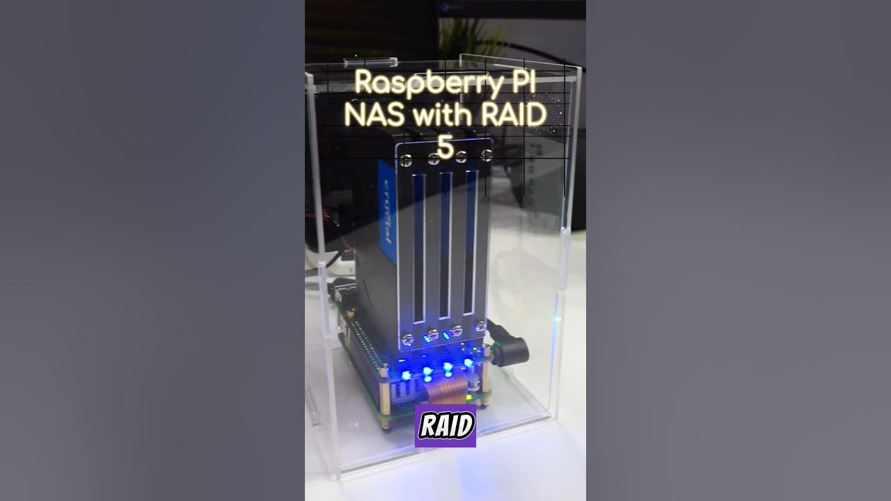 Raspberry Pi 5 NAS With RAID 5 Using SSDs #raspberrypi #nas #smarthome #iot - YouTube