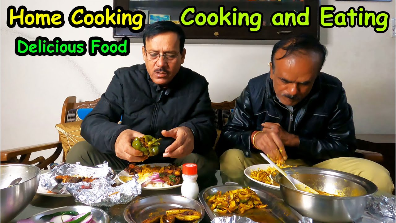 Cooking And Eating Delicious Food | Riding and Camping Experience at ...