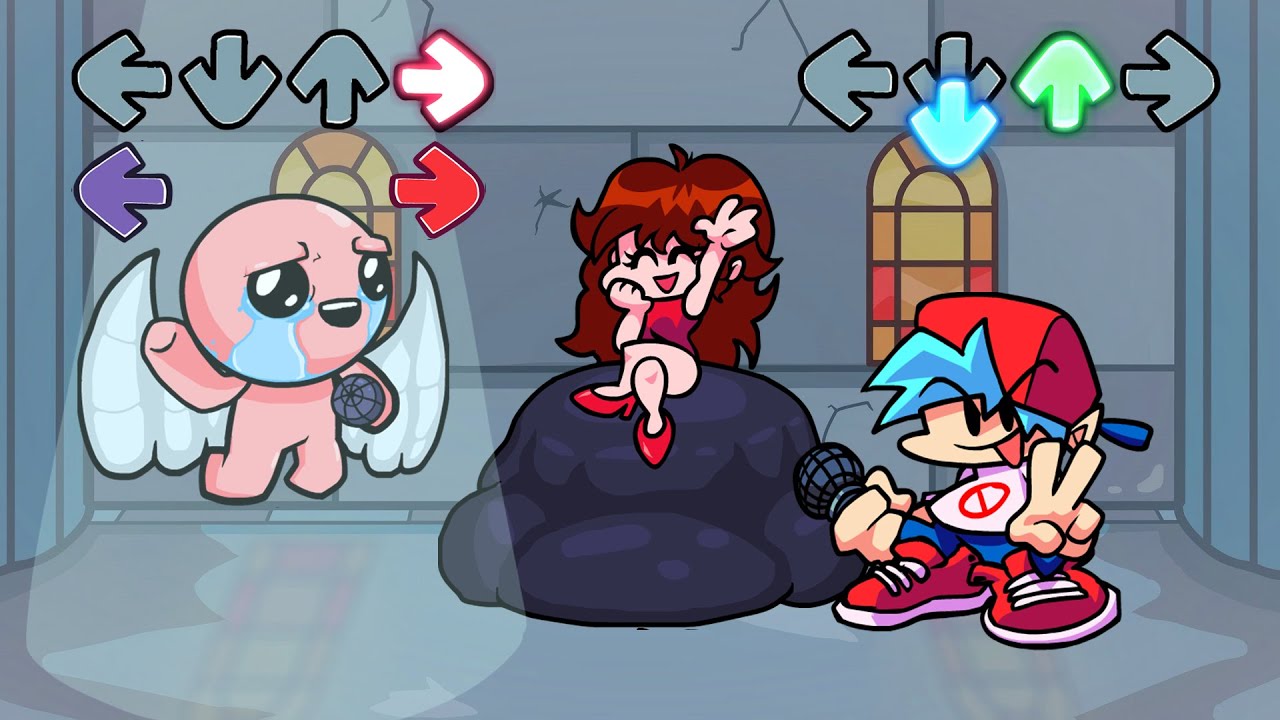 ISAAC se PONE a LLORAR y BF le AYUDA - Friday Night Funkin VS Isaac ...