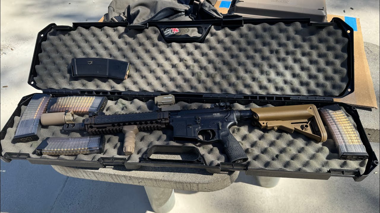 Rapid fire mk18 w/ sfmb - YouTube