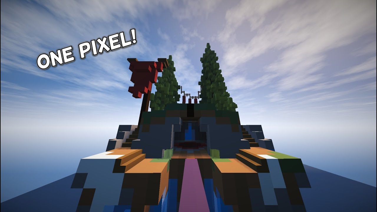 Bridge Duels With 1x1 Texture Pack! - YouTube