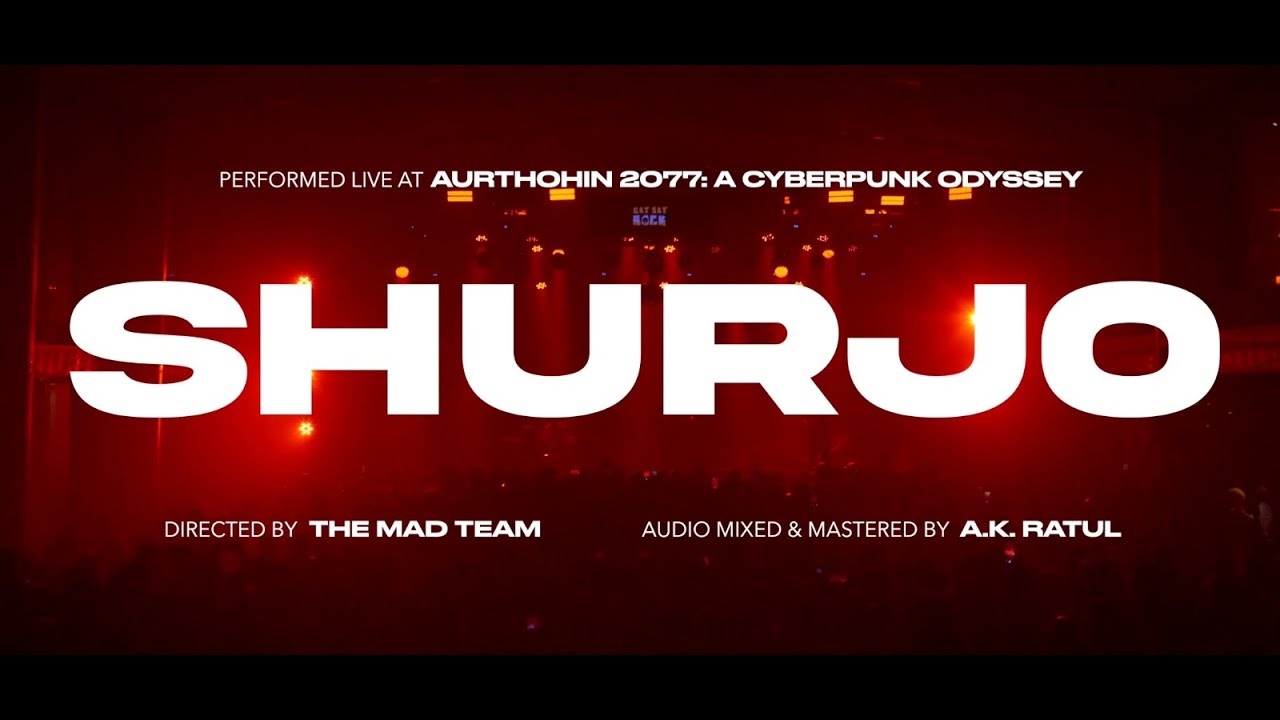 Aurthohin - "Shurjo" (Live) 2025 | Aurthohin 2077: A Cyberpunk Odyssey