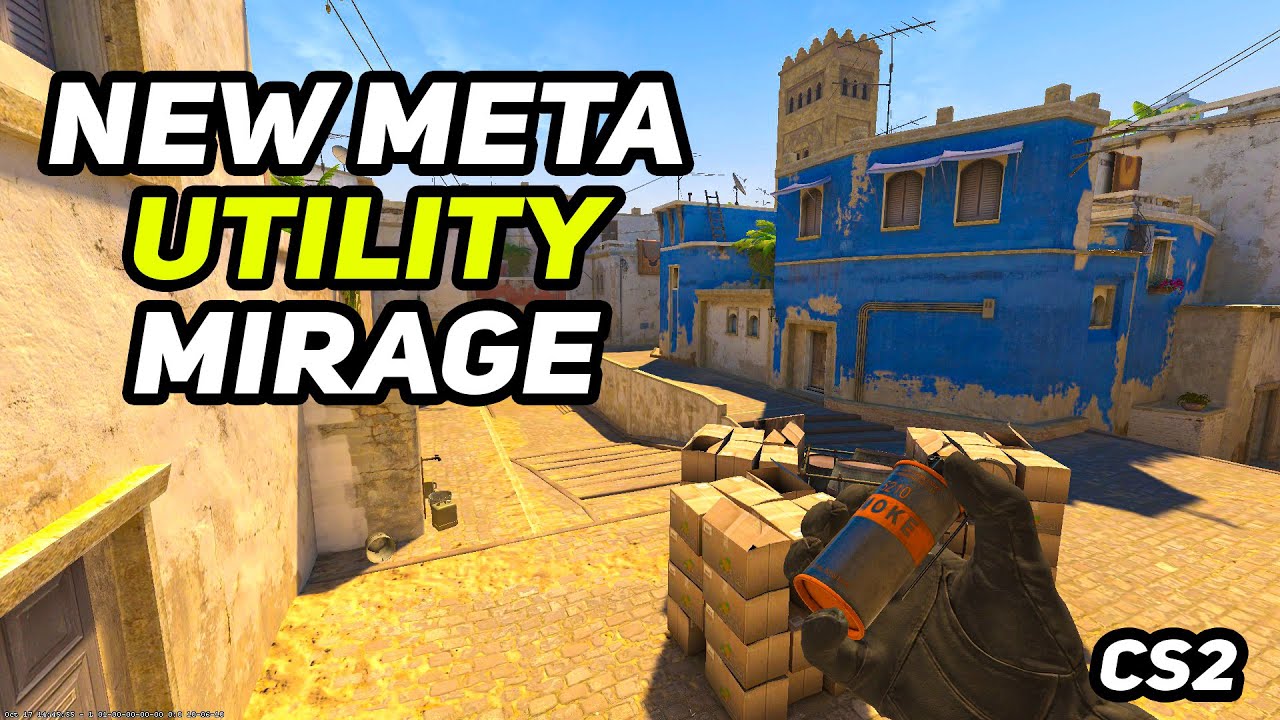CS2 Mirage - Perfect Utility Lineups Pros Don’t Miss (2025 Masterclass ...