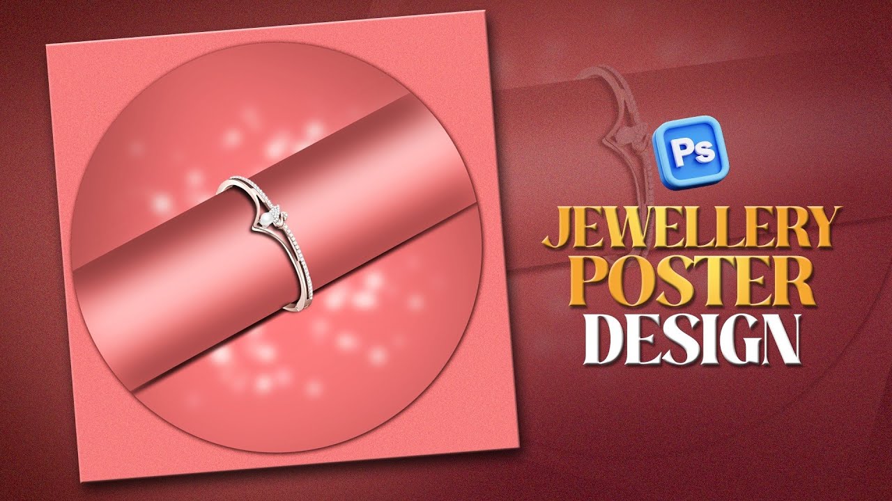How to Create Jewellery Poster Design in Adobe Photoshop ⚡ - YouTube
