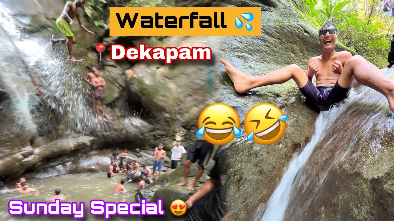 Dekapam Waterfall 💦 || with my friends🥰 - YouTube