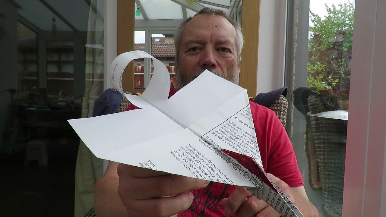 Firefly Space Shuttle from The Complete Book Of Paper Aeroplanes - YouTube