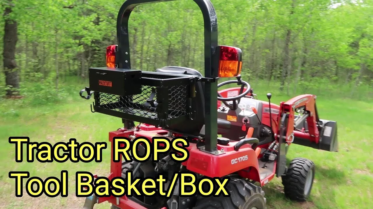 MAXXTUFF ROPSRIDER Tractor Basket Review - YouTube