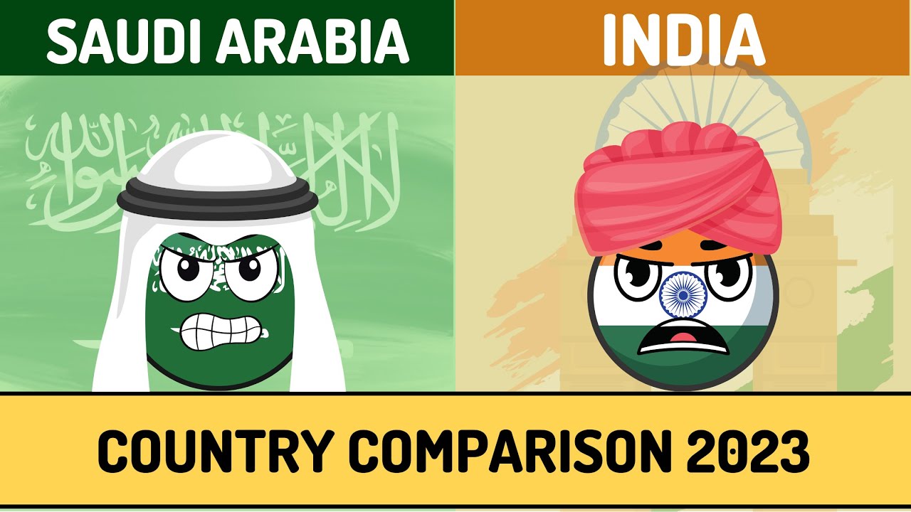 India vs Saudi Arabia -- Country Comparison 2023 - YouTube