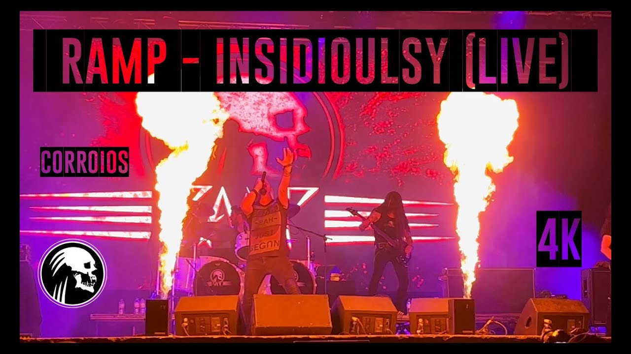 R.A.M.P. - Insidiously (Live) @ Corroios 2022 [4K] - YouTube