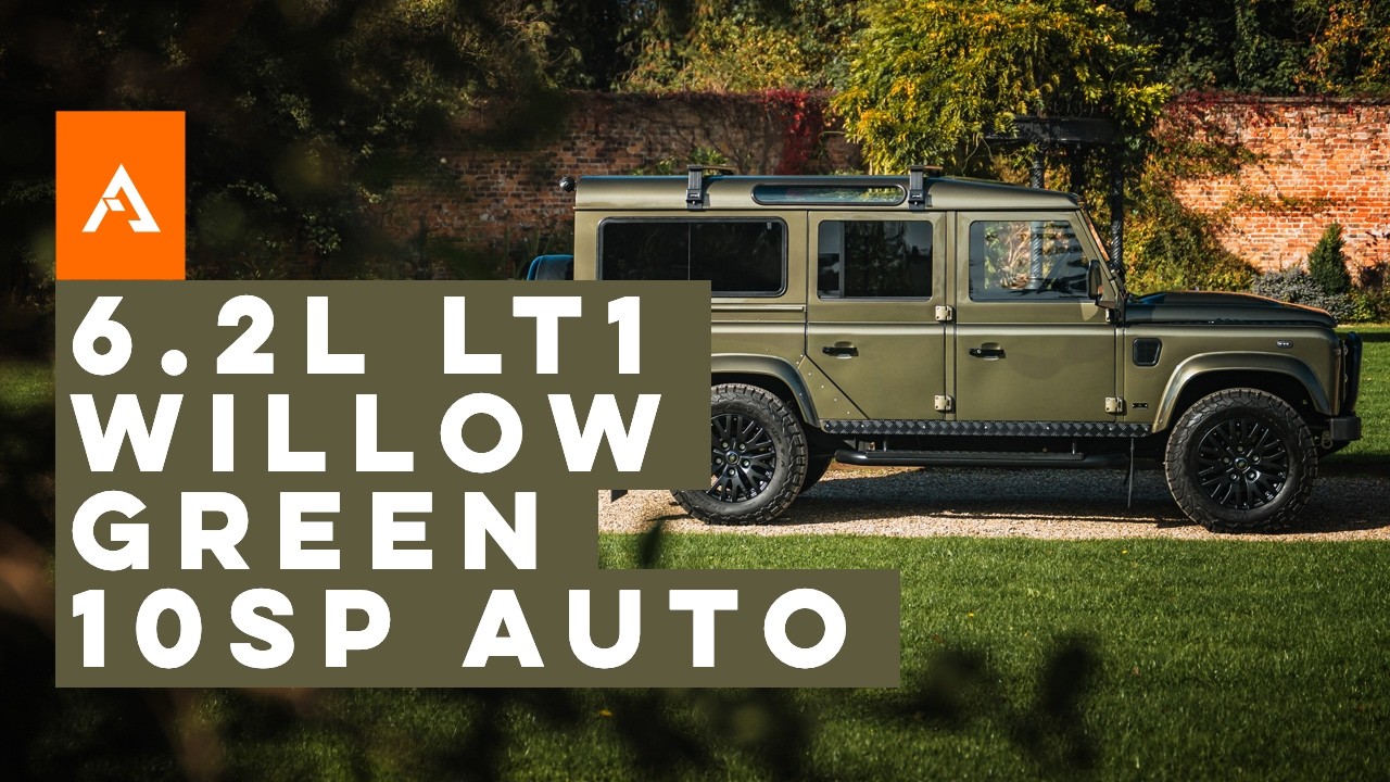 ARKONIK walk-around: Meet our VANTAGE Land Rover Defender LT1 495hp 110 ...