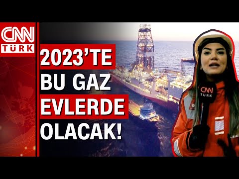 Yavuz sondaj gemisinde 1 gece! Tarihi anlar CNN Türk'te! Karadeniz gazı yakılıyor...