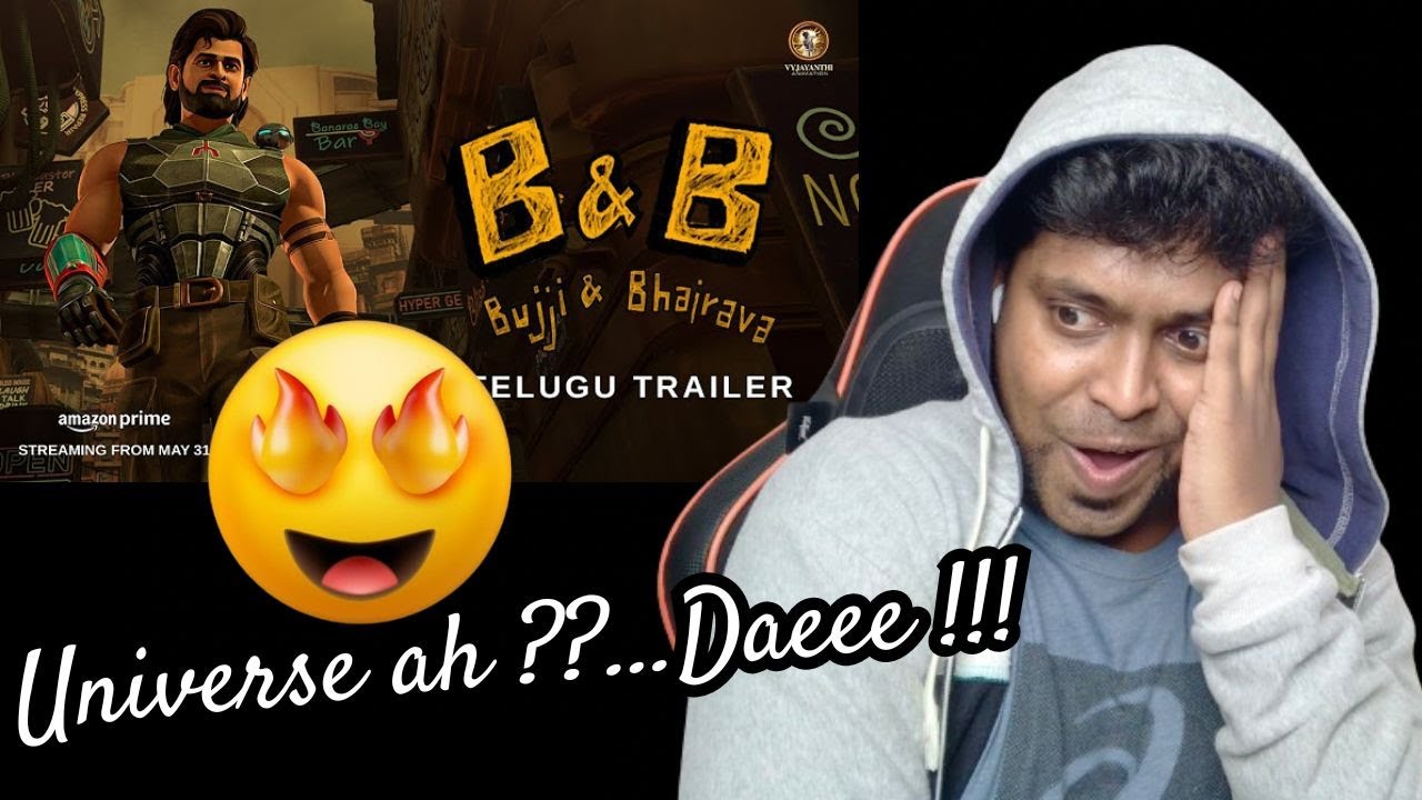 Bujji & Bhairava Telugu Trailer Reaction | Kalki 2898 AD | Prabhas | Nag Ashwin| M.O.U |Mr ...