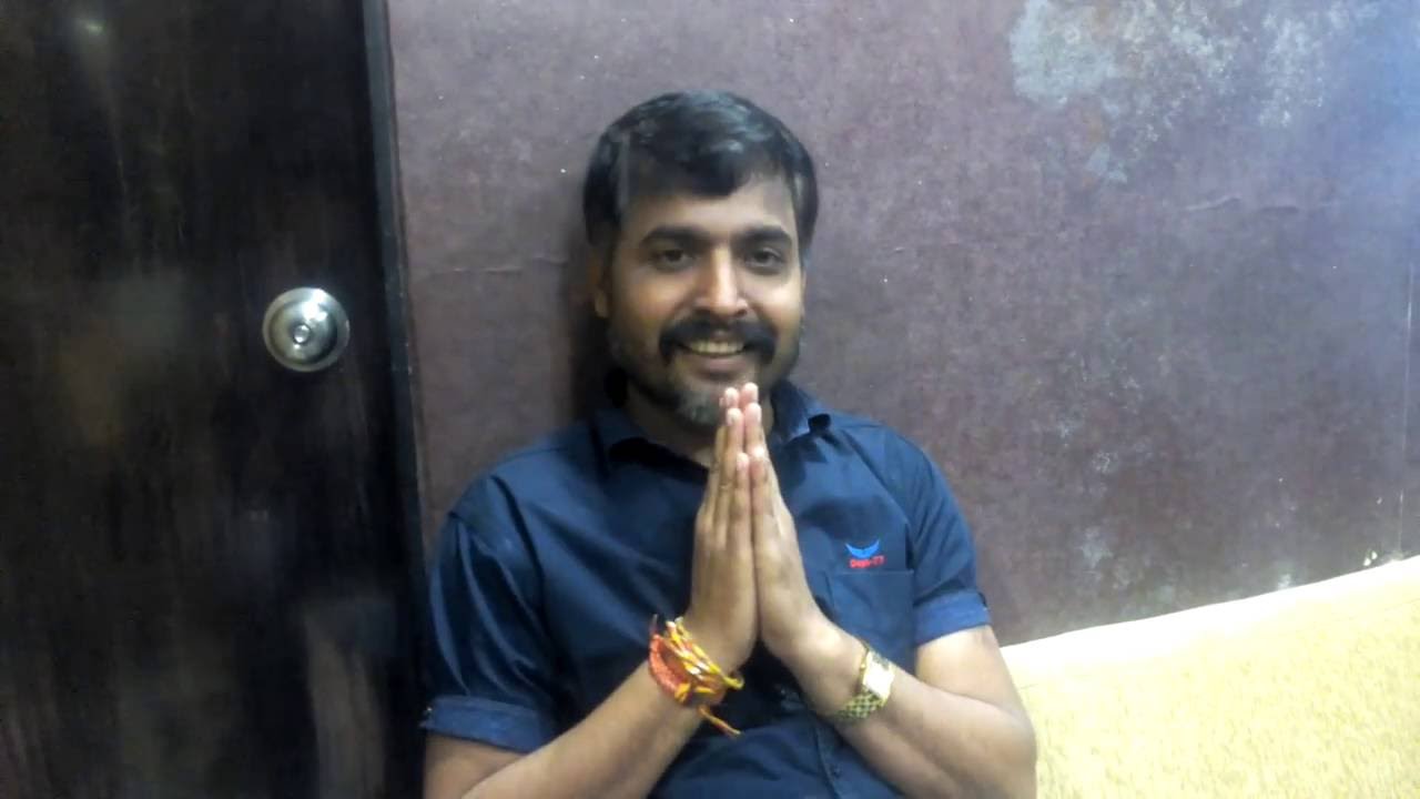 Writer Director Santosh Mishra talking to bhojpuri audience about ...