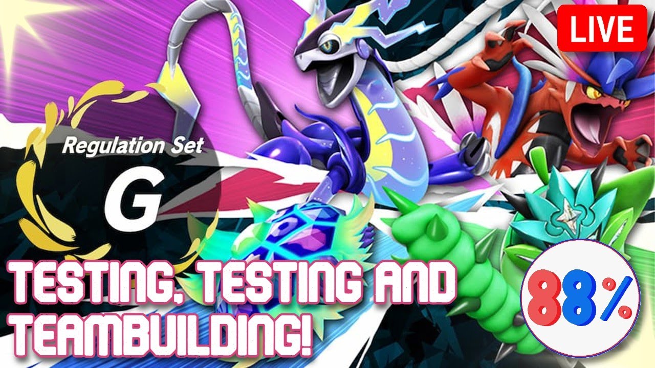 TRYING OUT SOME STUFF! - Regulation G VGC - Pokemon Scarlet & Violet ...