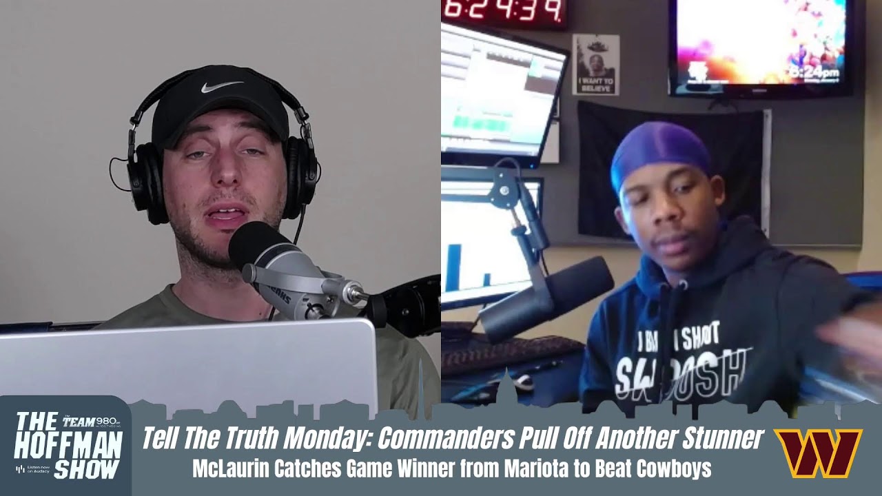 Commanders Victory Monday: Jayden's Leg Soreness, Terry's Record & more ...