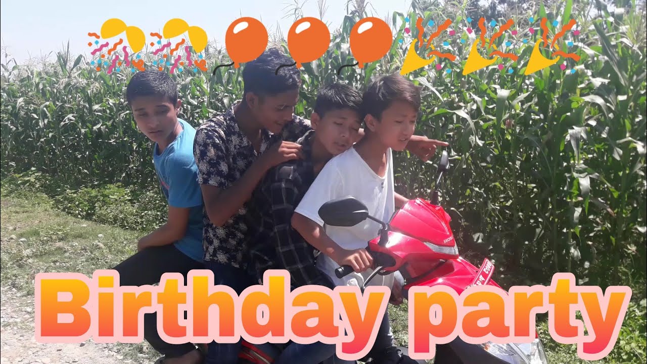 Birthday party (comedy) | AMisH ALM - official - YouTube