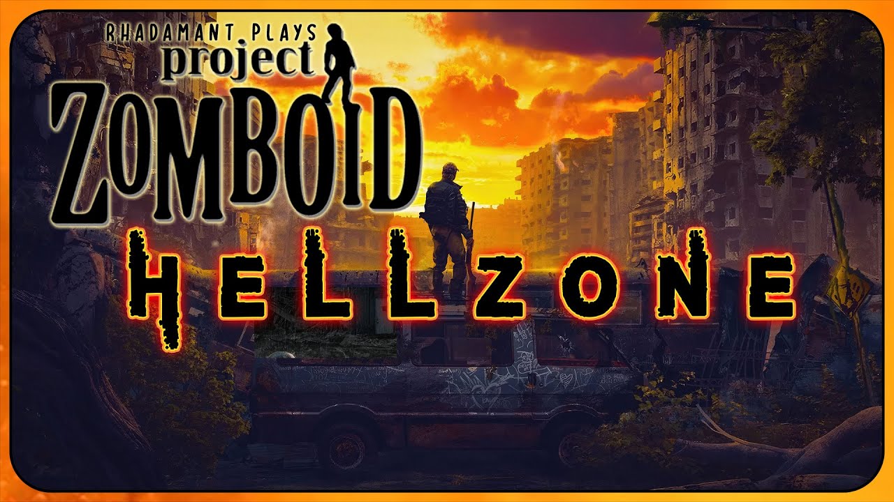 Living in a city infested by demonically inspired zombies - Project Zomboid Hellzone - YouTube