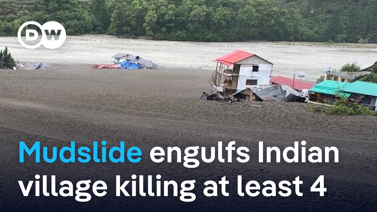 At least four people dead and dozens missing after mudslide in India's ...