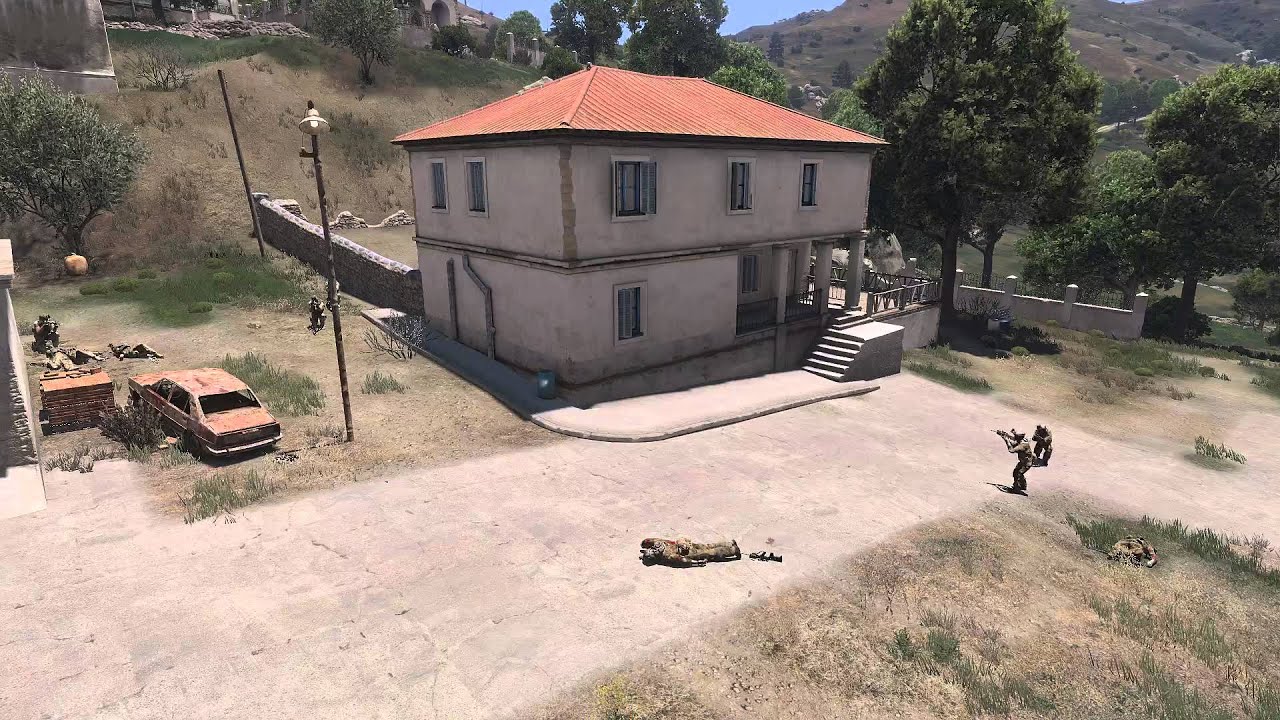 ARMA 3 - Simple AI CQB - YouTube