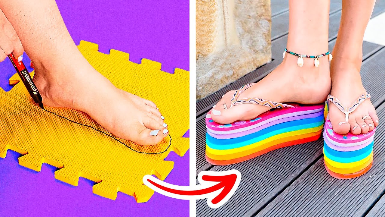 Best Hacks For Your Feet And Shoes - YouTube