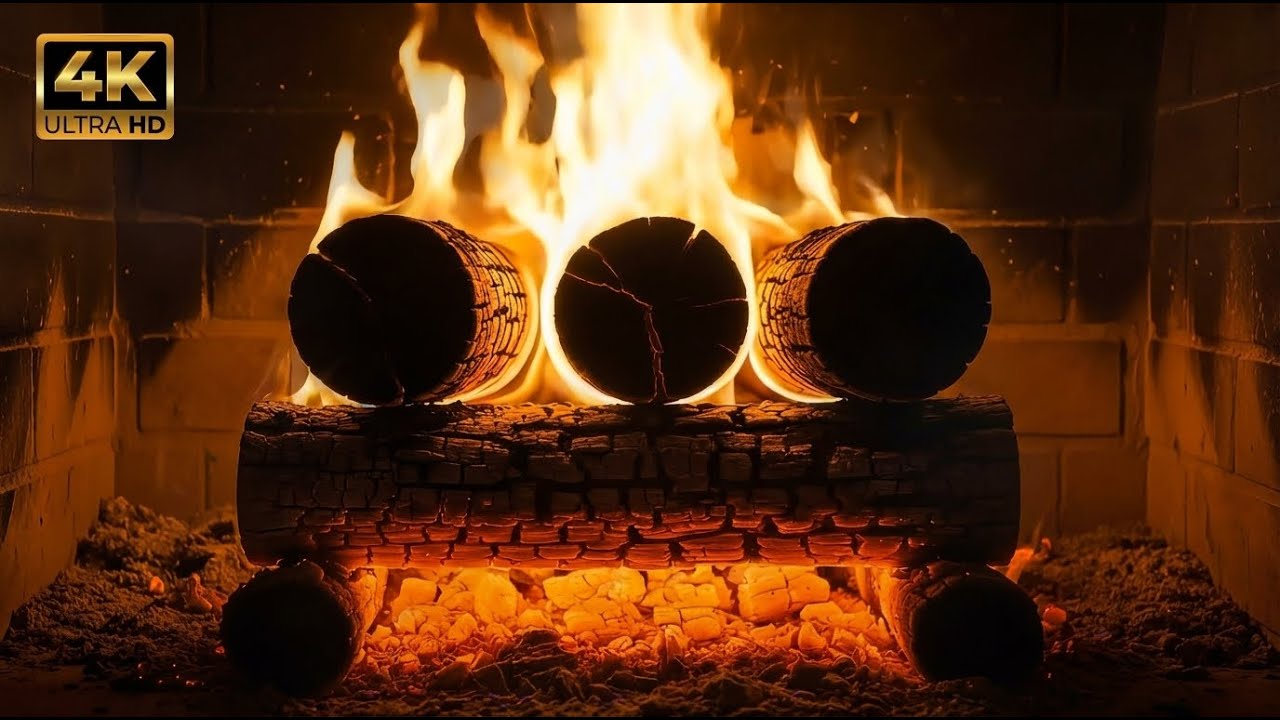 Winter Jazz by the Fireplace – Cozy Flames + Snowy Street Swing | Ultra ...