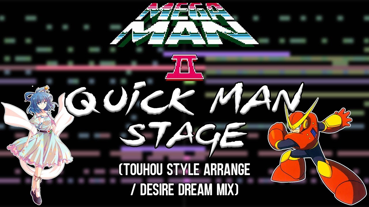 Mega Man 2 - Quick Man Stage Theme (Touhou Style Arrange) - YouTube